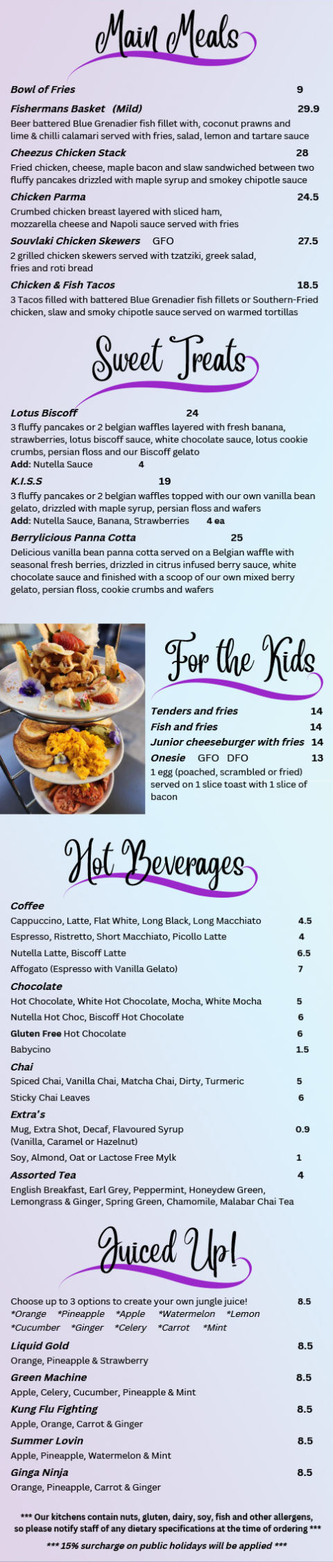 Twisted Sista Menu | Twisted Sista